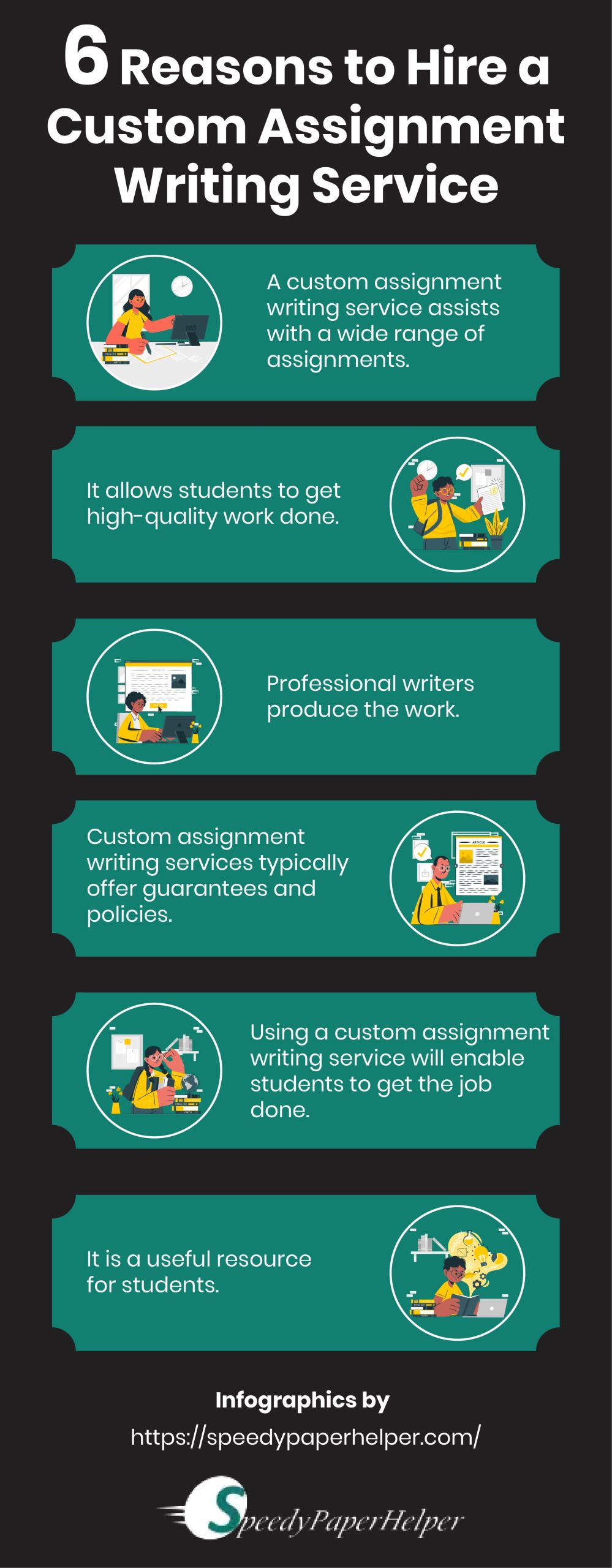 6 Reasons to Hire a Custom Writing Service [Infographic ...