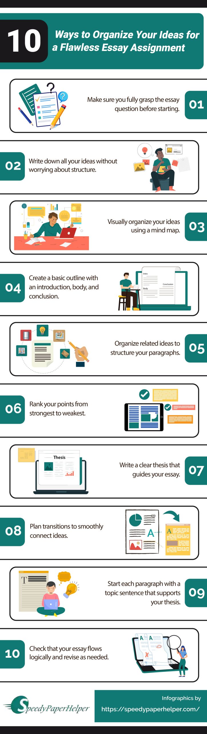 10 Ways to Organize Your Ideas for a Flawless Essay Assignment ...